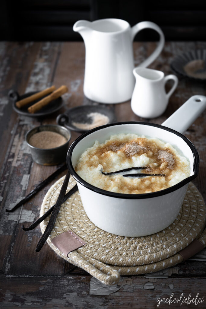 Soulfood: cremiger Milchreis mit Zimt und Zucker | zuckerliebelei